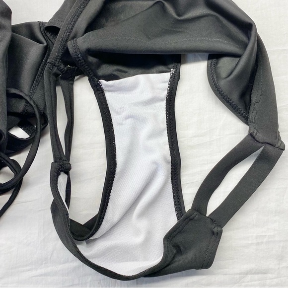 Swim | Nwot Black Tankini Swimsuit | Poshmark